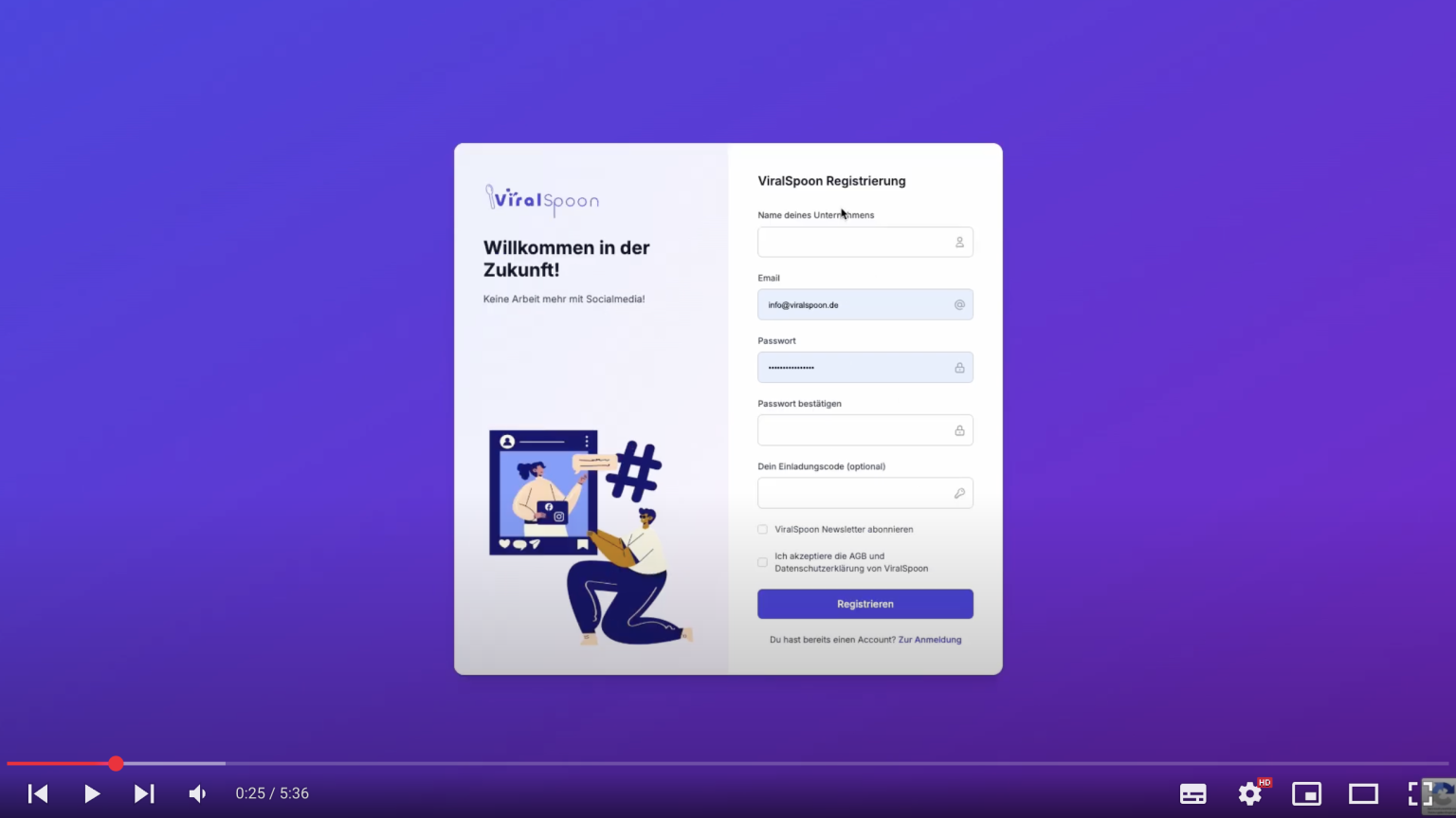 Tutorials - Übersicht - ViralSpoon