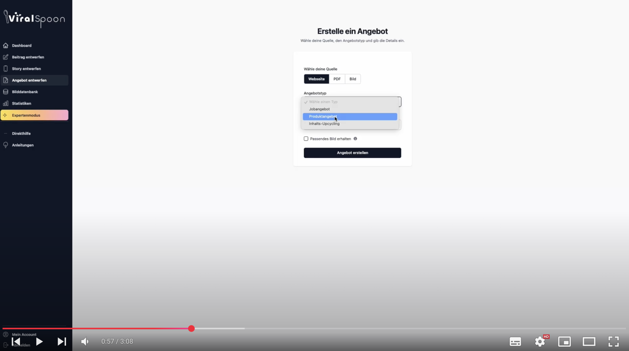 Tutorials - Übersicht - ViralSpoon