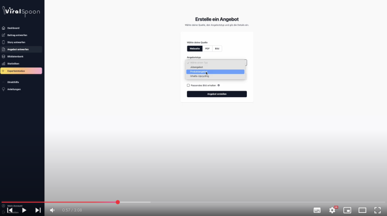 Tutorials - Übersicht - ViralSpoon