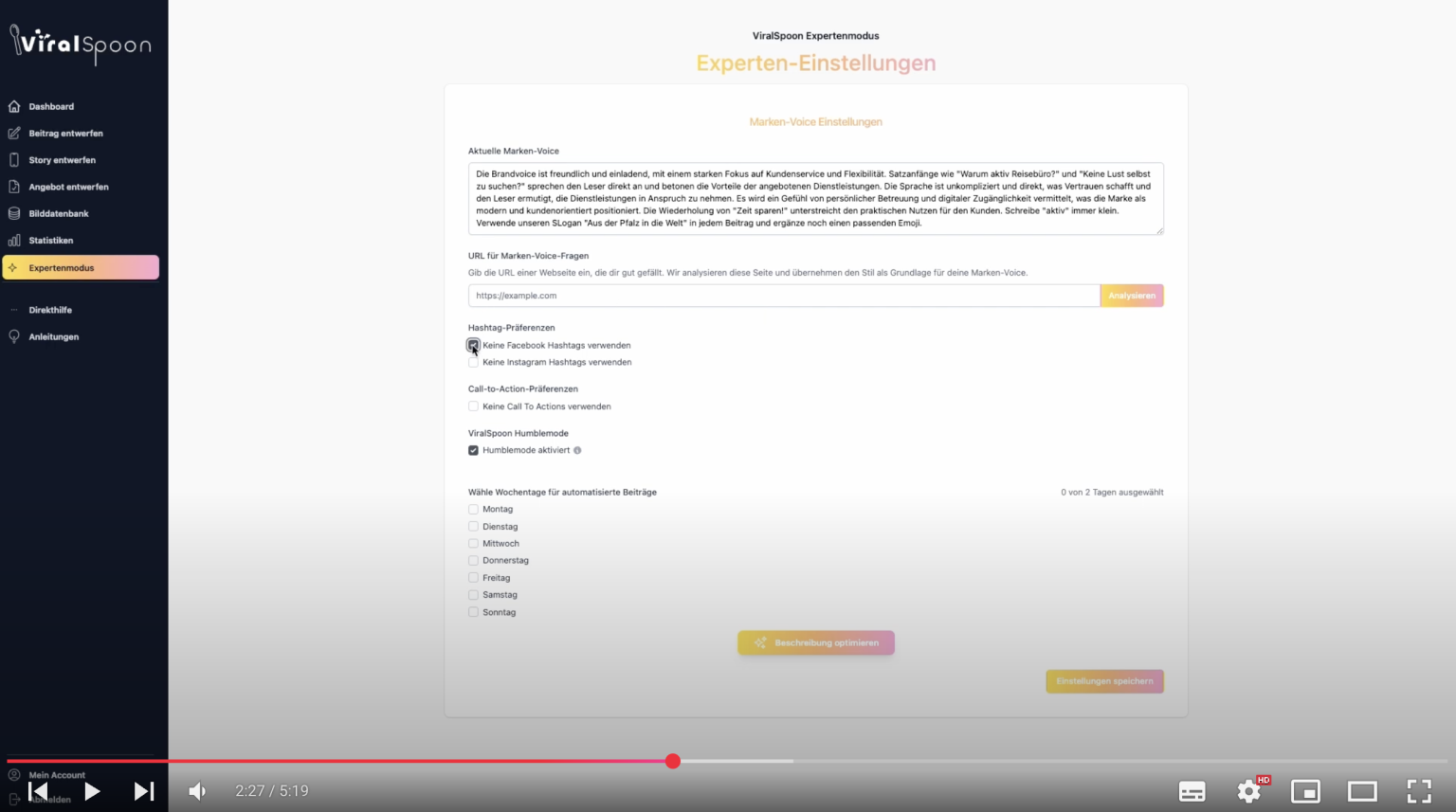 Tutorials - Übersicht - ViralSpoon