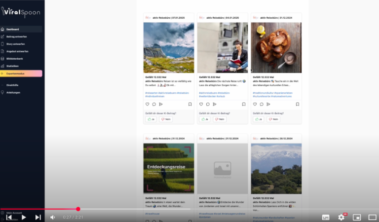 Tutorials - Übersicht - ViralSpoon